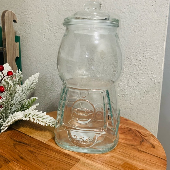 Target | Accents | Nwt Target Bullseye Clear Glass Gumball Candy Jar ...